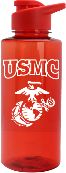 U.S. Naval Academy Store | USMC EGA 36oz Water Bottle