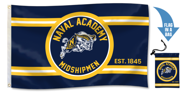 U.S. Naval Academy Store | Naval Academy Flag in a Bag