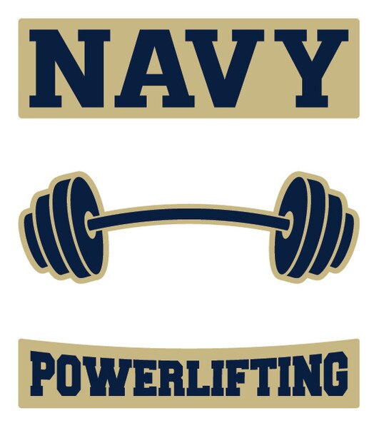 U.S. Naval Academy Store | Navy Powerlifting Decal