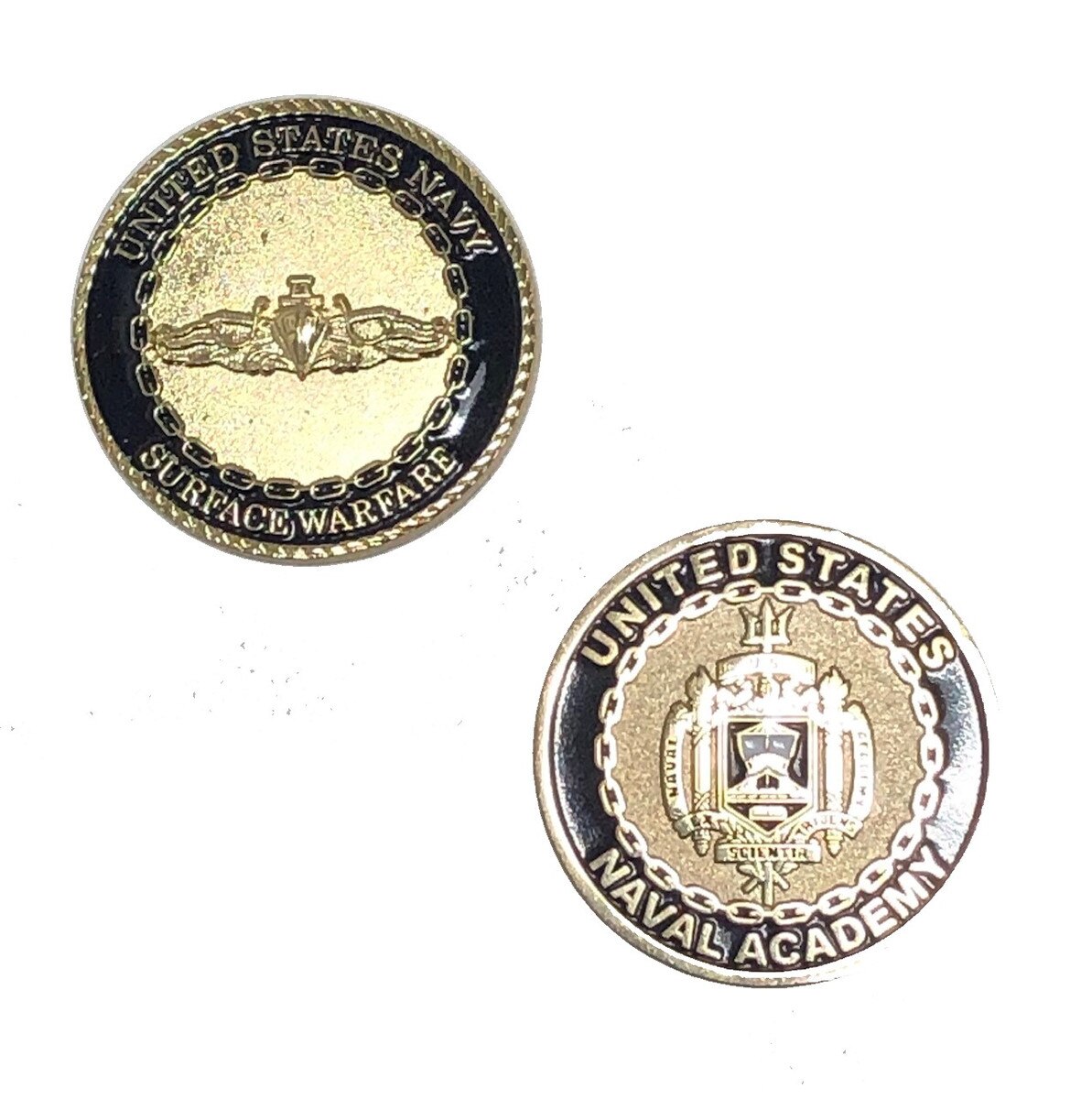 U.S. Naval Academy Store | Challenge Coin USNA/Surface Warfare