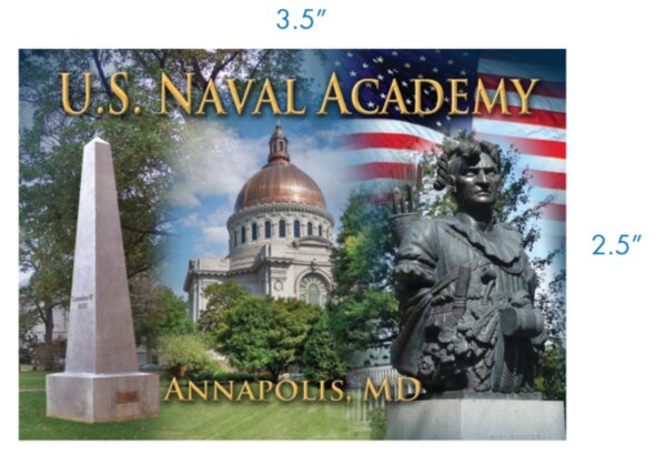 U.S. Naval Academy Store | Magnet USNA Chapel & Monuments