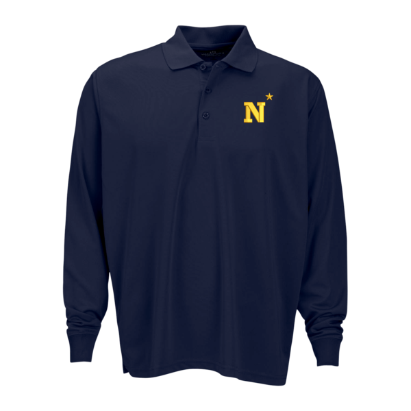 U.S. Naval Academy Store | CUSTOM Long Sleeve Tech Polo